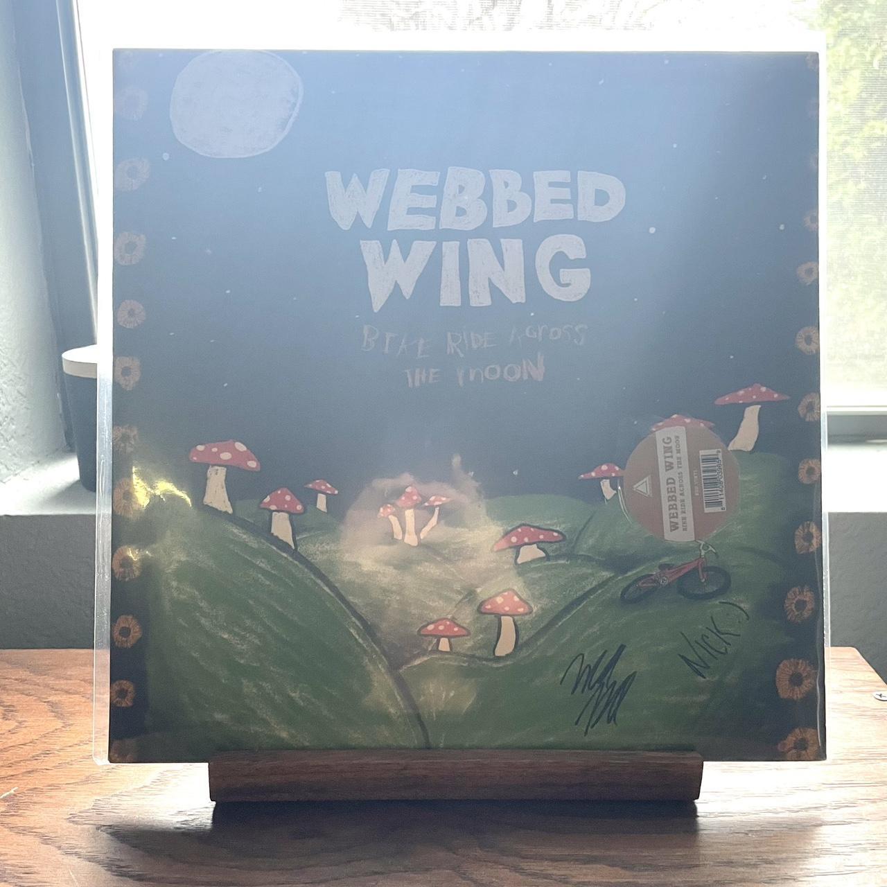 Bike Rides Across The Moon by Webbed Wing Colored... - Depop