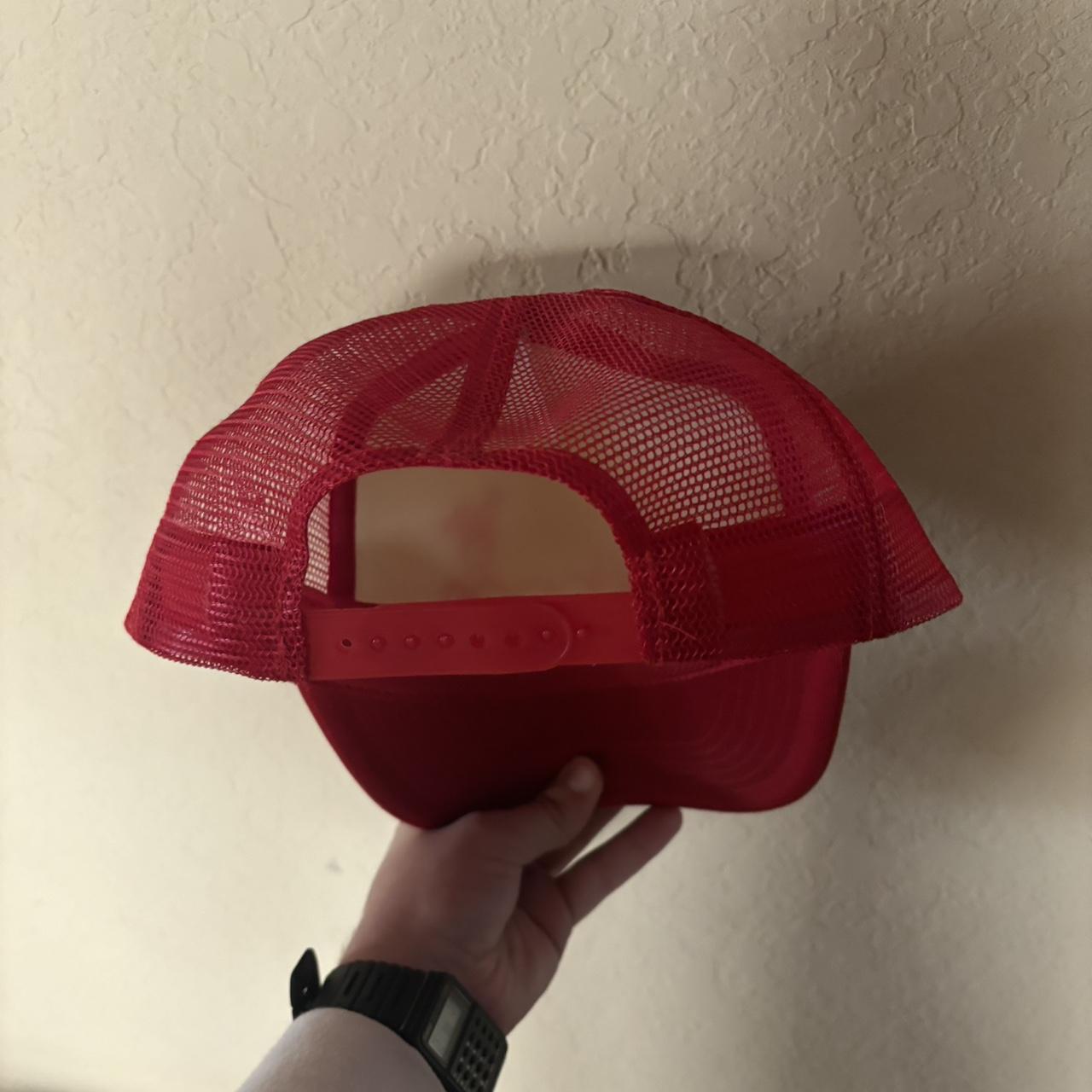 Deftones trucker cap Worn twice at most #metal... - Depop