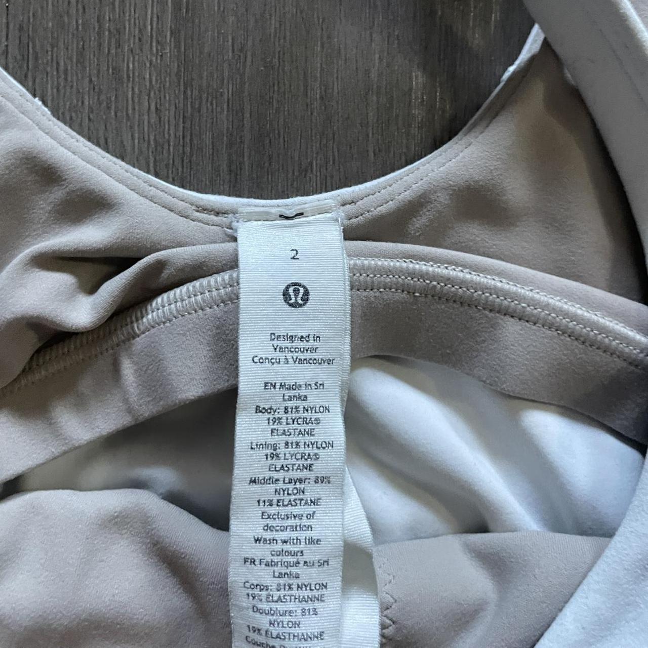 Lululemon white align tank | Depop
