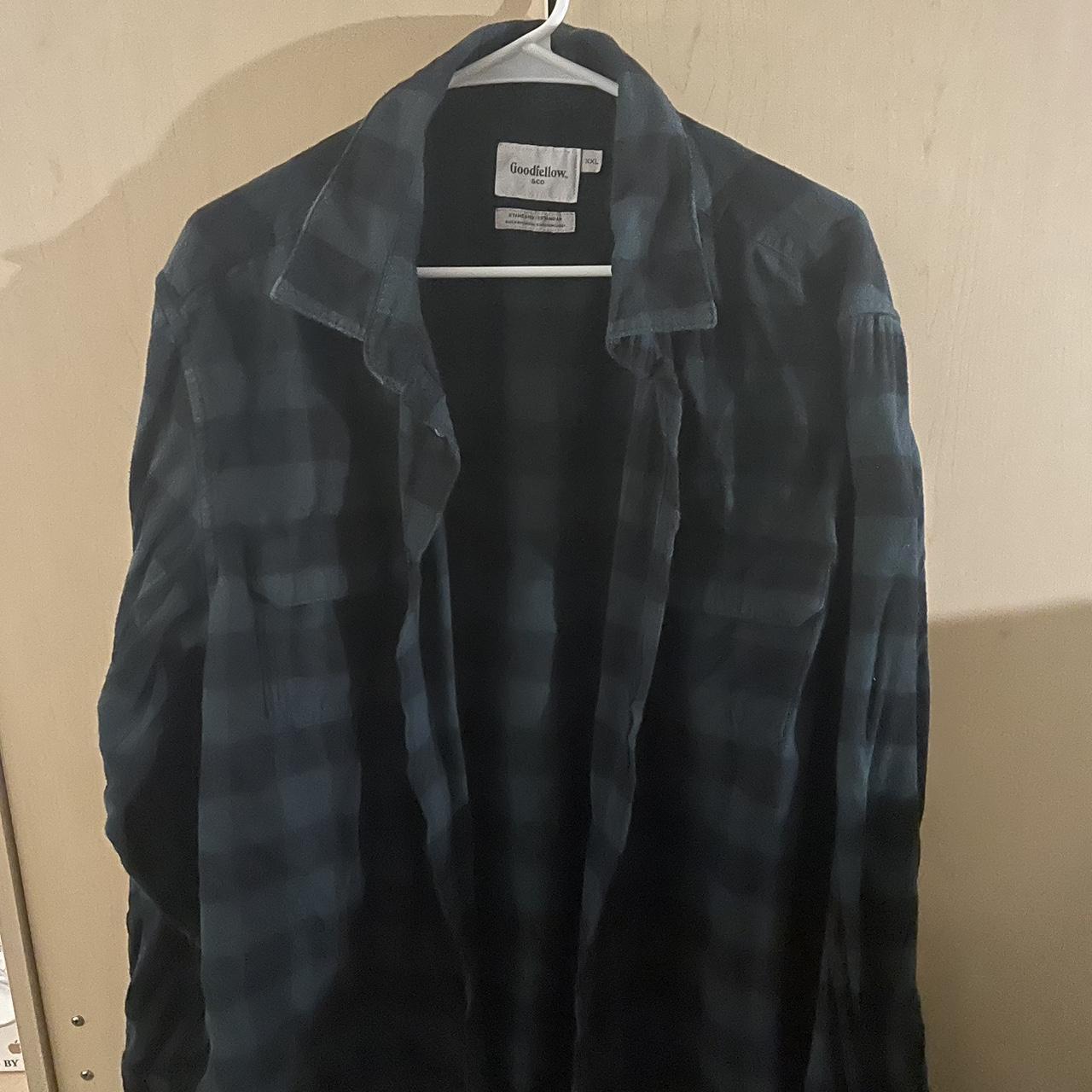 Good fellow green flannel - Depop