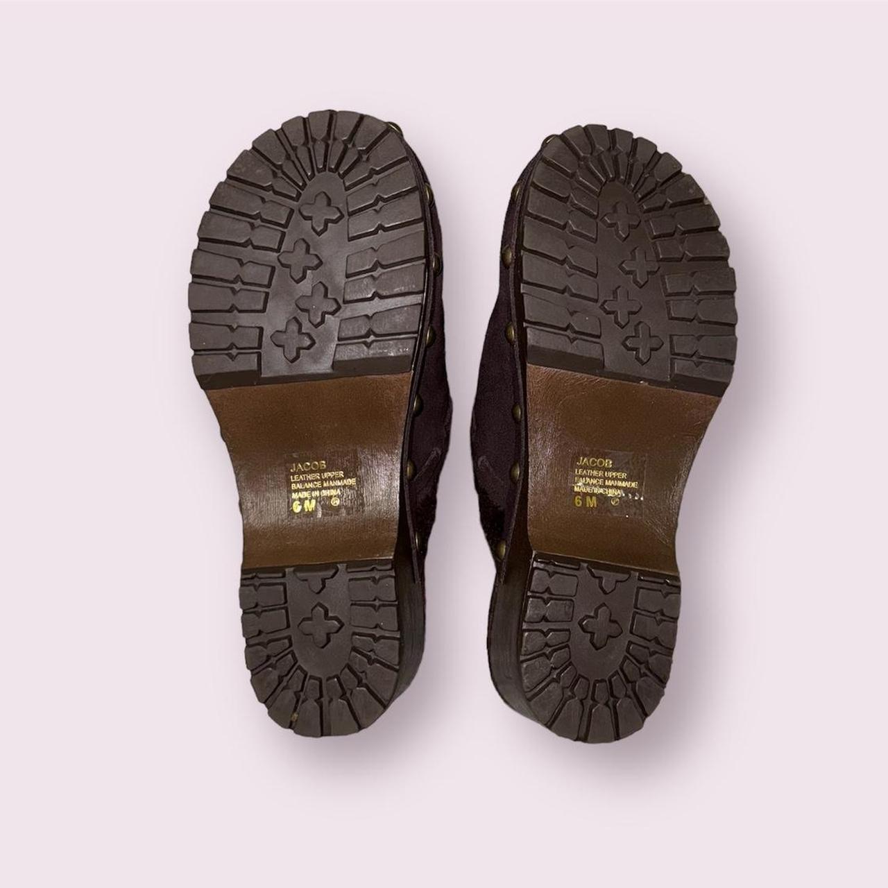 y2k mudd chocolate brown clogs brand new and really... - Depop