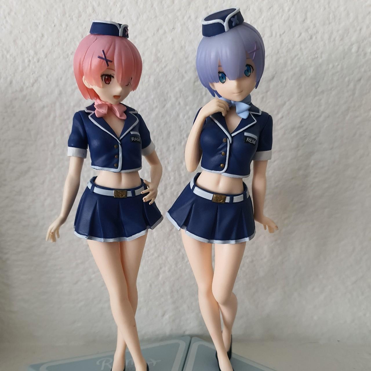 Re:Zero Rem Ram Lugnica Airlines Super Premium... - Depop