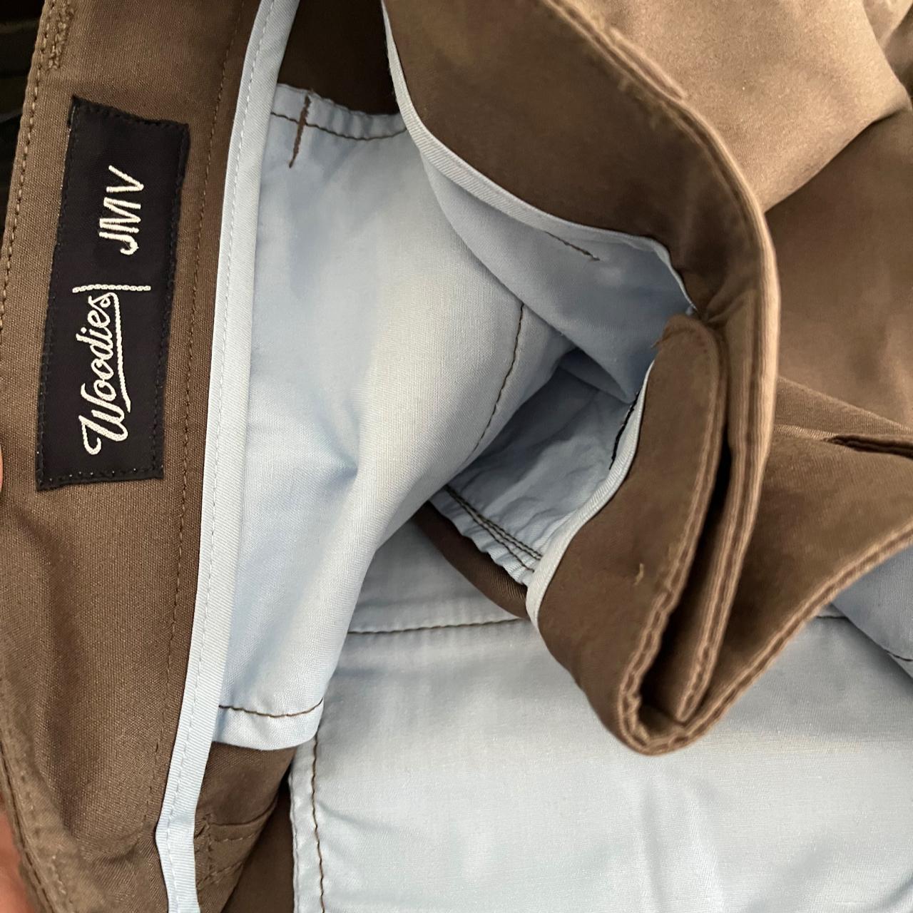 Men's Woodies Premium performance grey stretch chino... - Depop