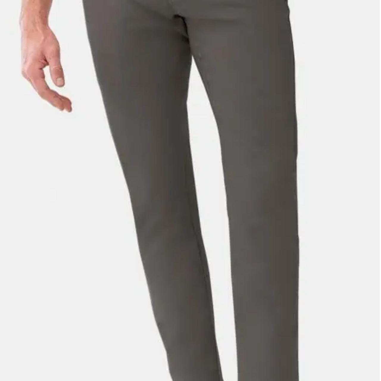 Men's Woodies Premium performance grey stretch chino... - Depop