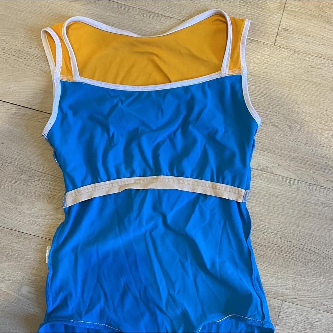 YUMIKO leotard Style: Becky Colors: blue, orange... - Depop