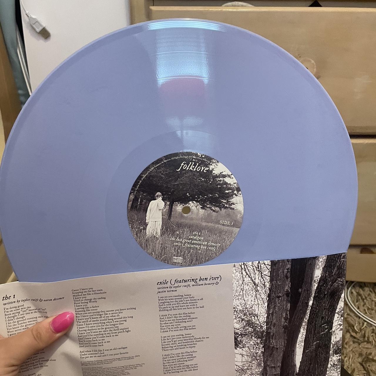 Taylor Swift Limited Edition Folklore Vinyl Great... - Depop