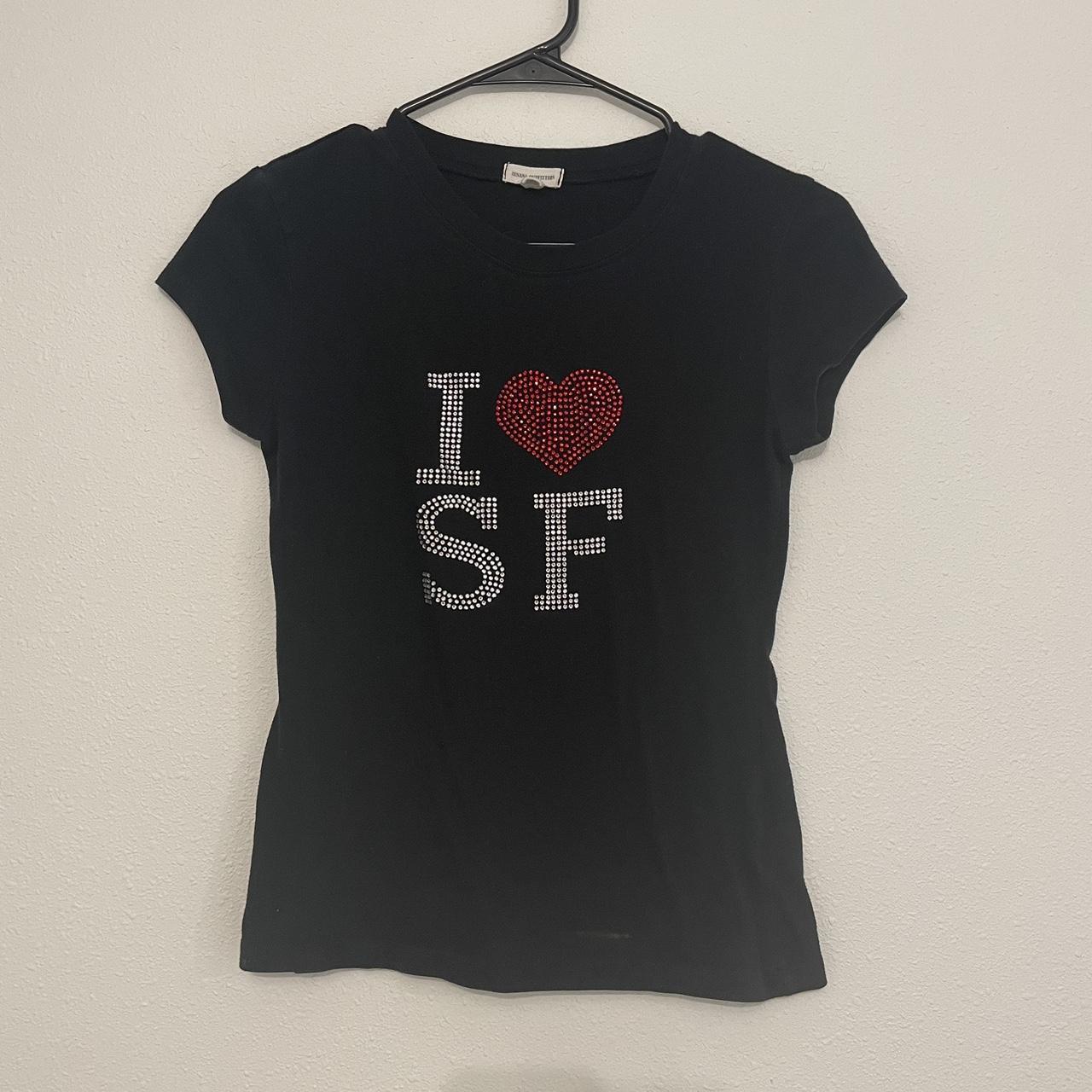 blingy i heart SF shirt! superr cute and im pretty... - Depop