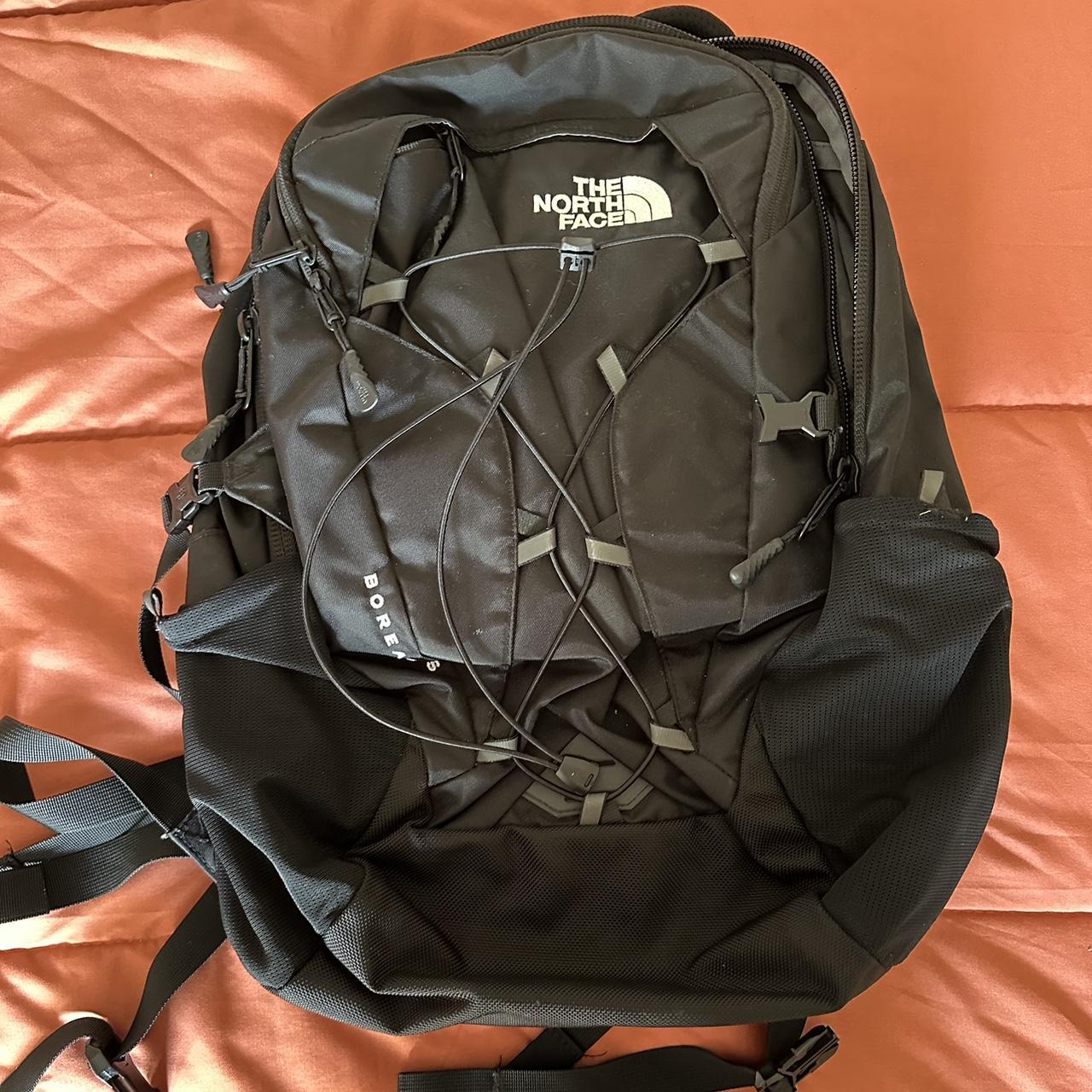 North face back pack barely used Perfect for... - Depop