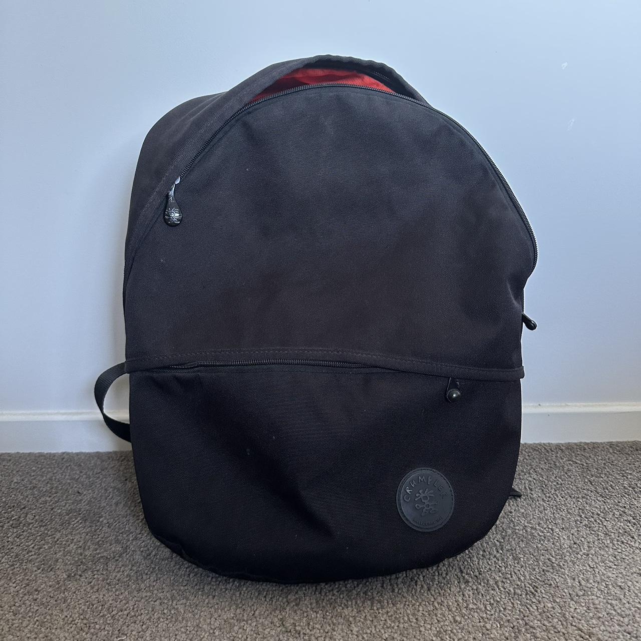 Crumpler black backpack Great condition, bought in... | Depop