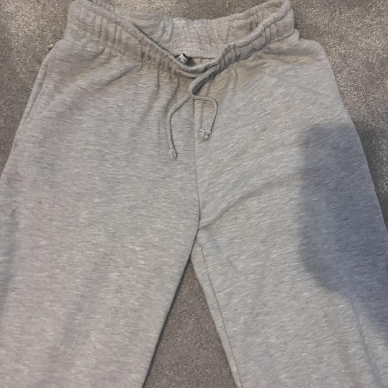 Stradivarius flared tracksuit bottoms size large but... - Depop