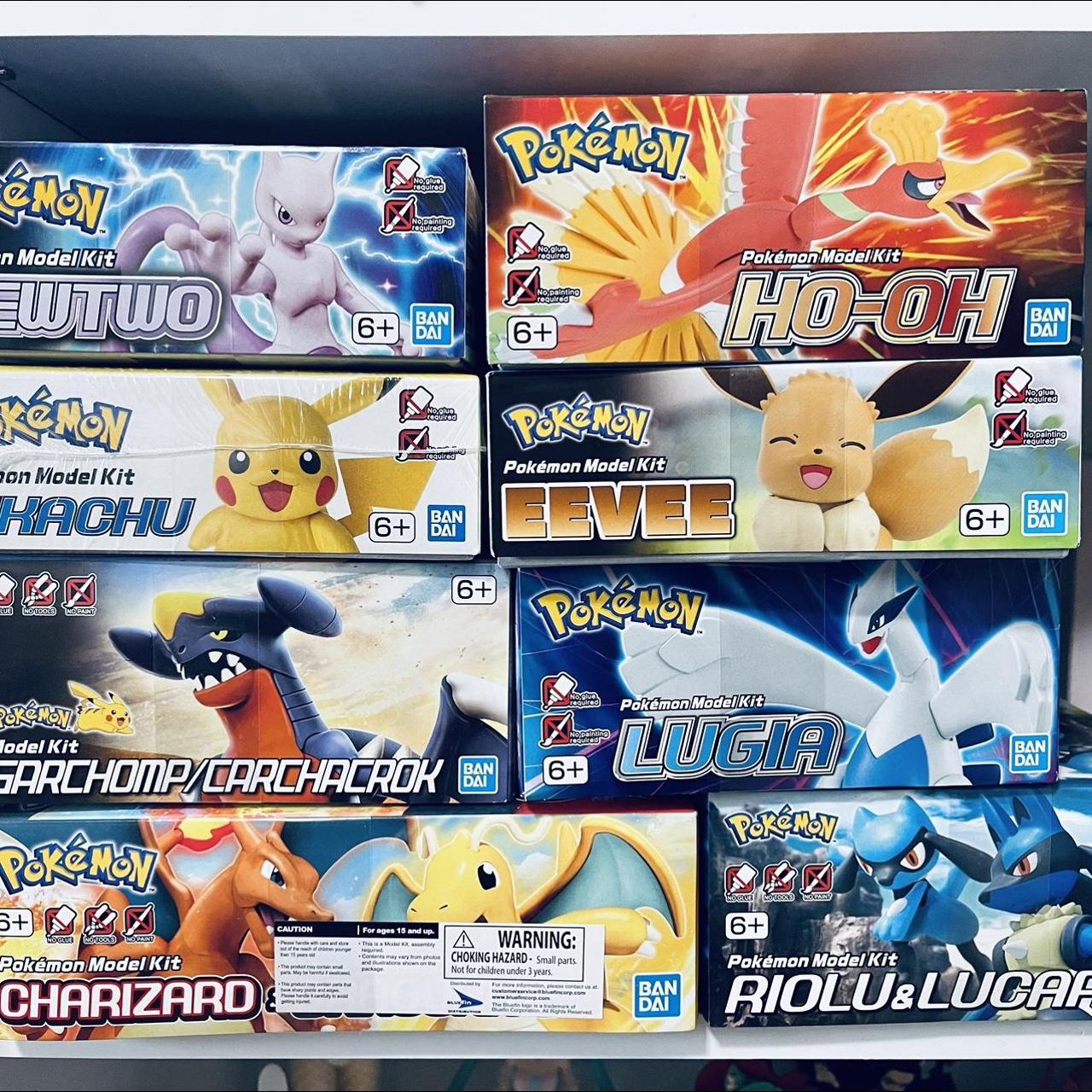 Pokemon Model Kit 8 Piece Lot All new, never... - Depop