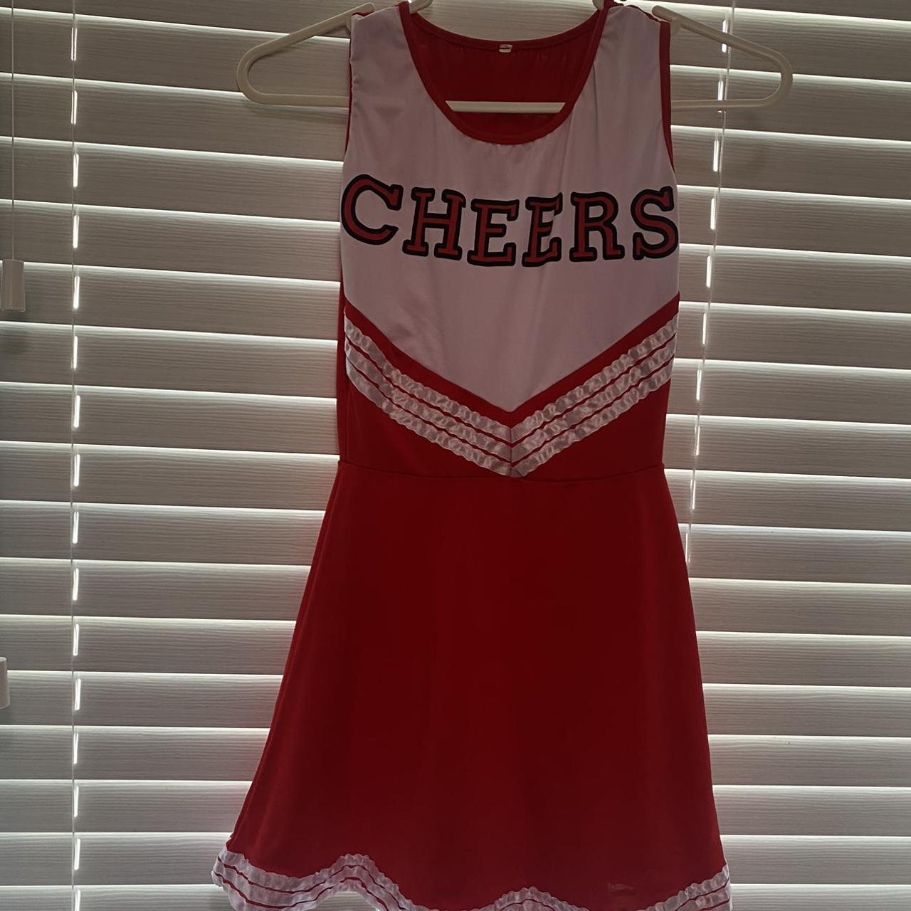 Red cheerleader halloween costume - Depop