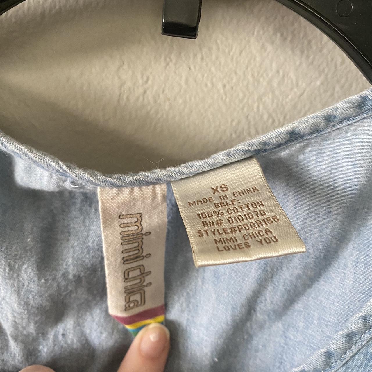 Women's Blue Playsuit-romper | Depop