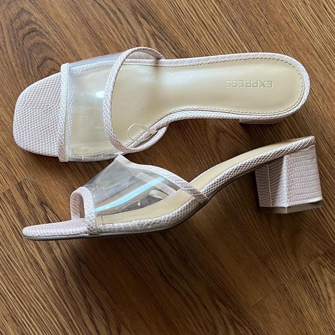 Express Women's multi Sandals | Depop