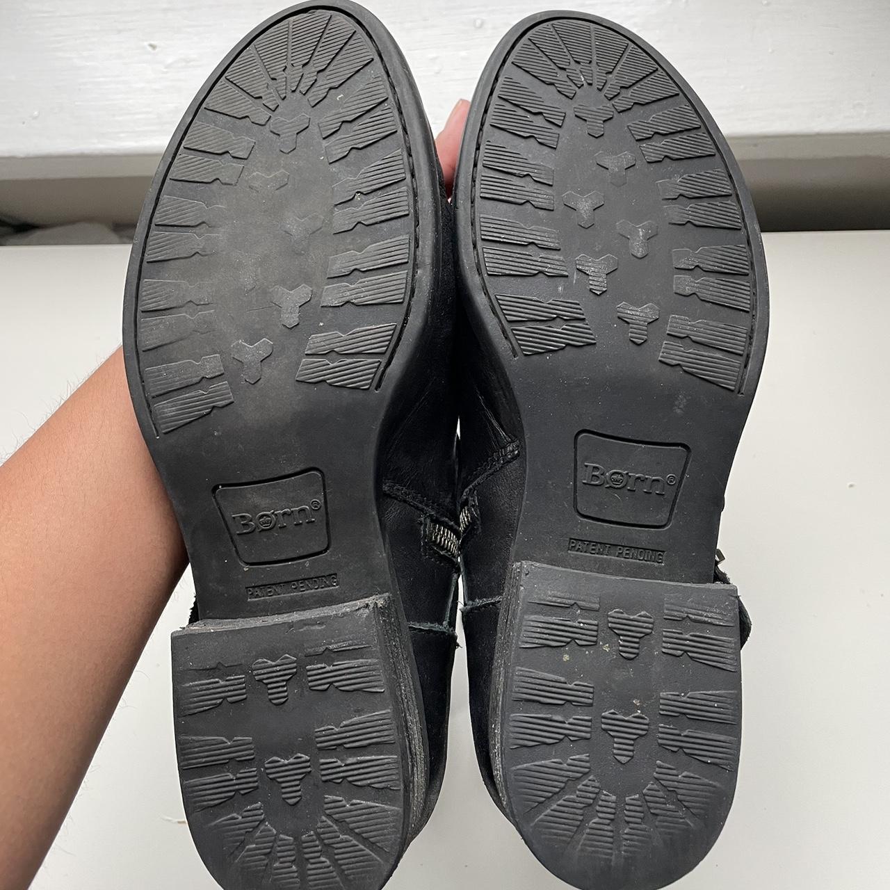 Born Women's Black Boots | Depop