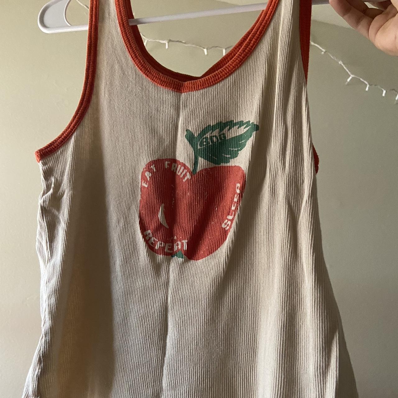 BDG cute Apple tank #urbanoutfitters - Depop