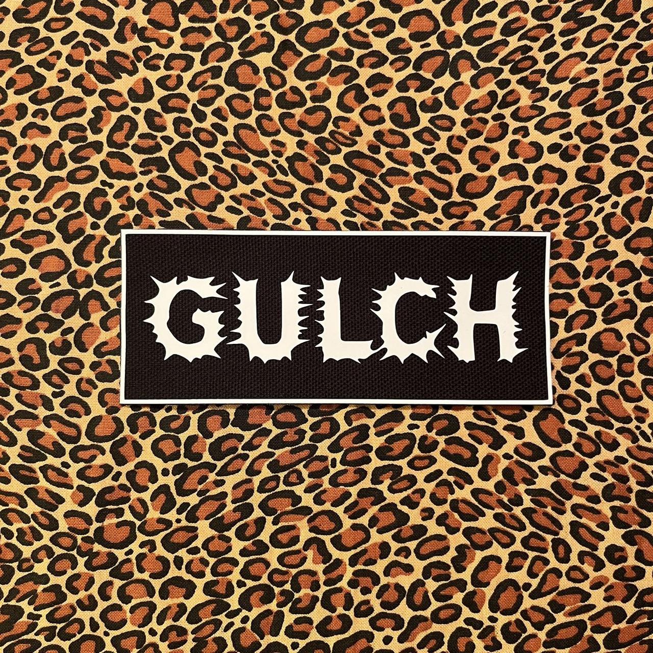 Gulch Logo handmade band patch Patch is vinyl on... - Depop
