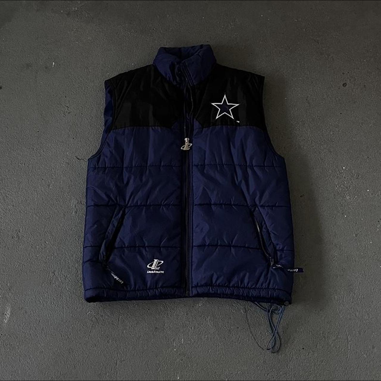 90s Dallas Cowboys Logo Athletic Vest - Depop
