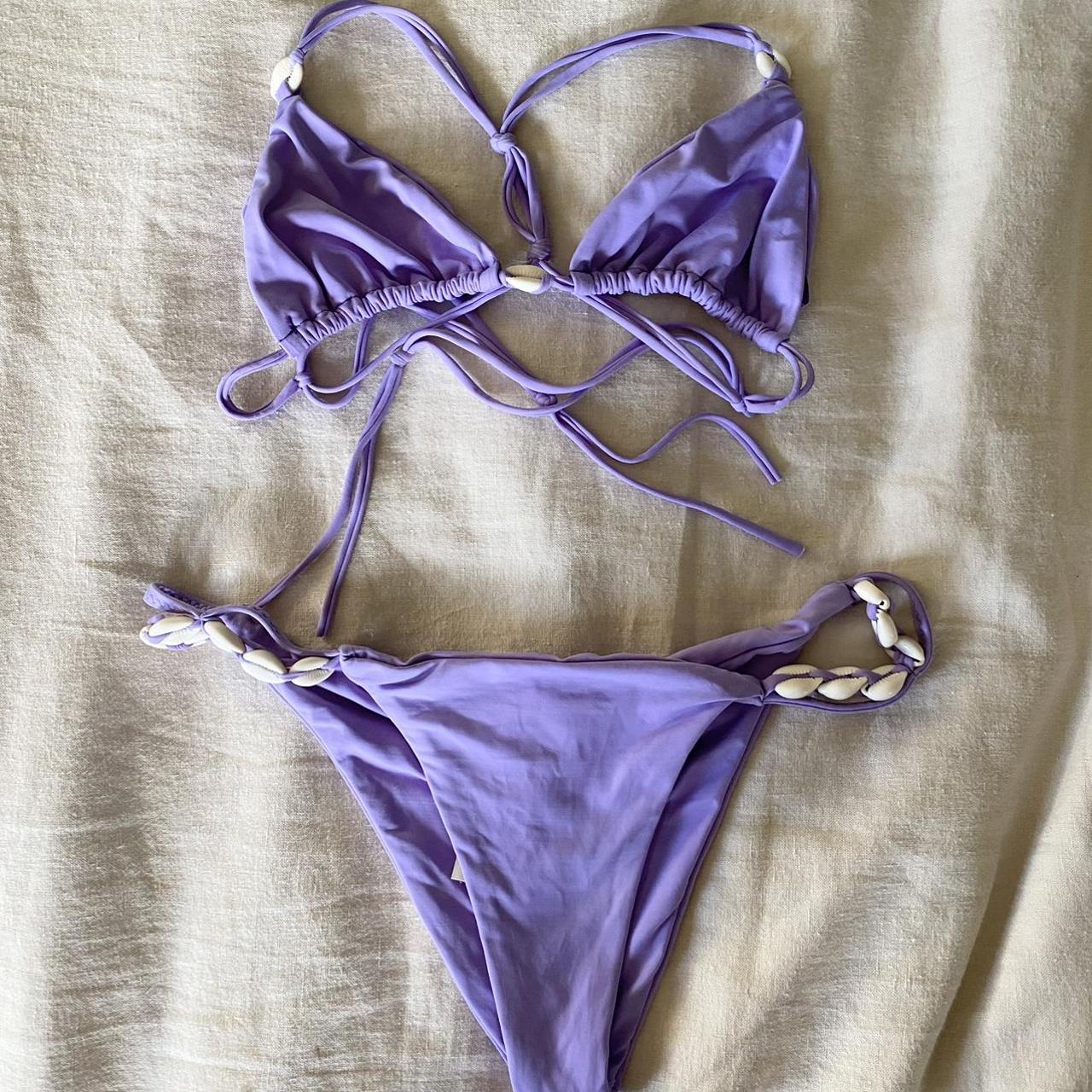 ale by alessandra bikini -pretty shell design... - Depop