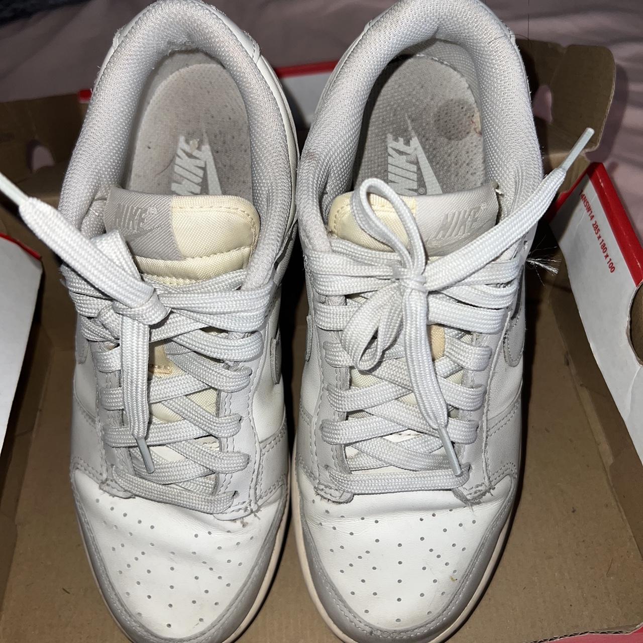 Nike dunks "light bone" - Depop