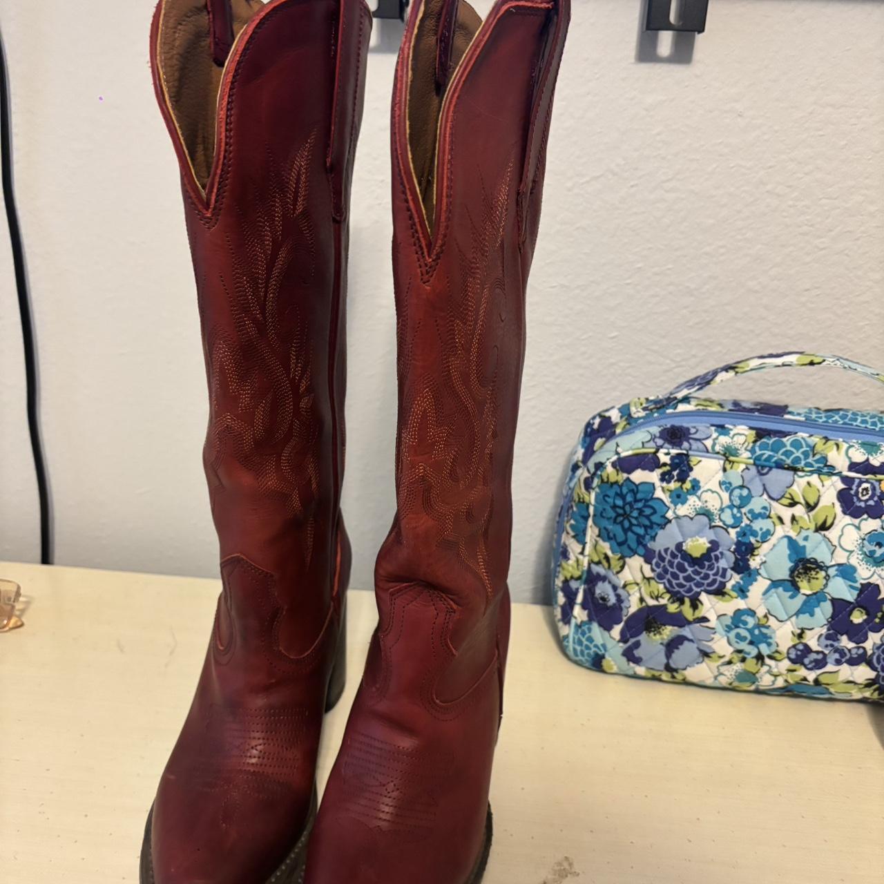 Freebird Jackson red 8; worn twice; very new; very... - Depop