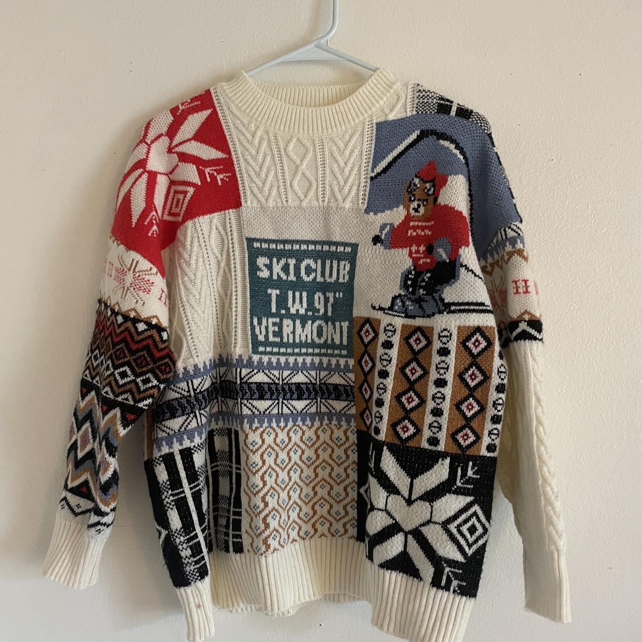 Ski club sweater So cute just don’t wear it... - Depop