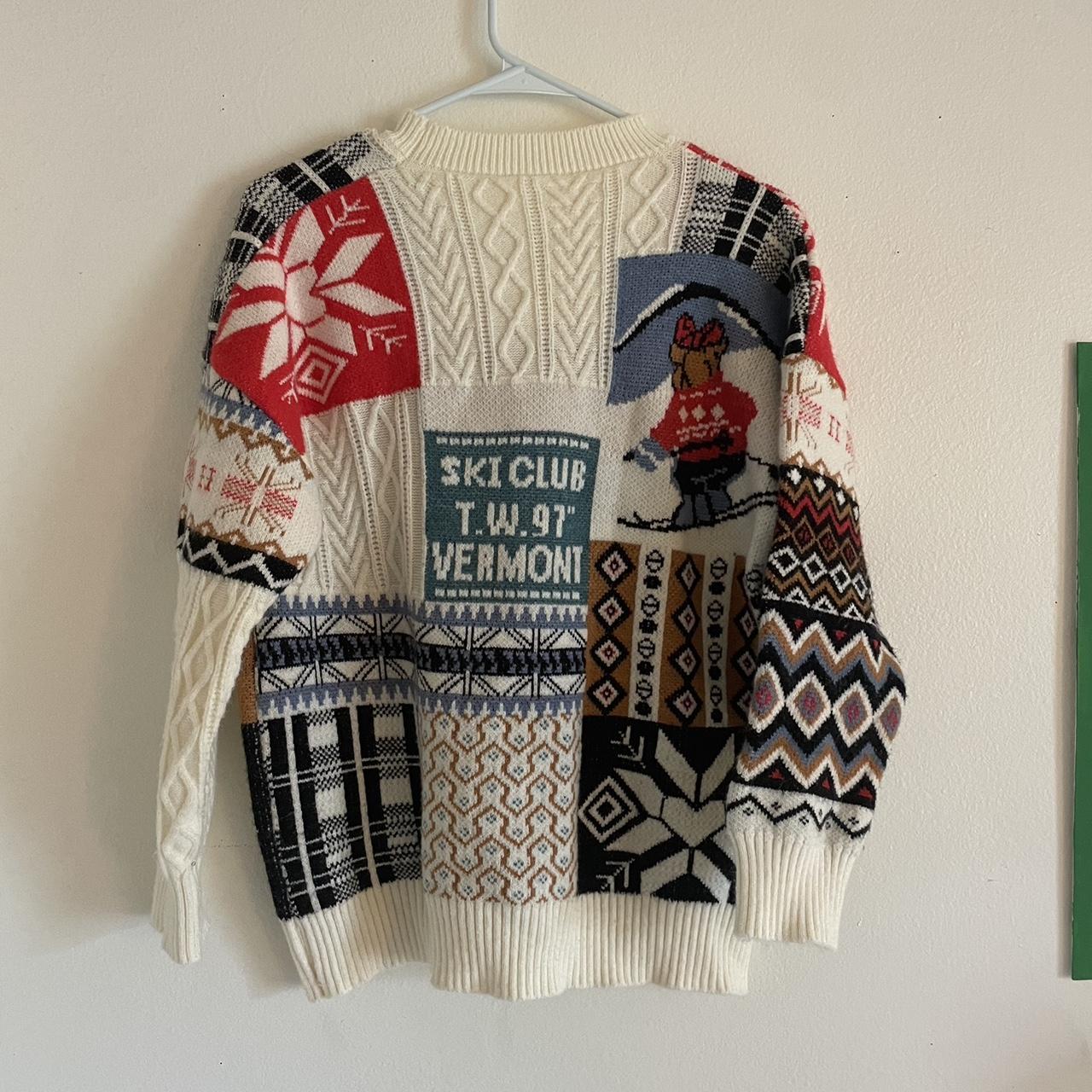 Ski club sweater So cute just don’t wear it... - Depop