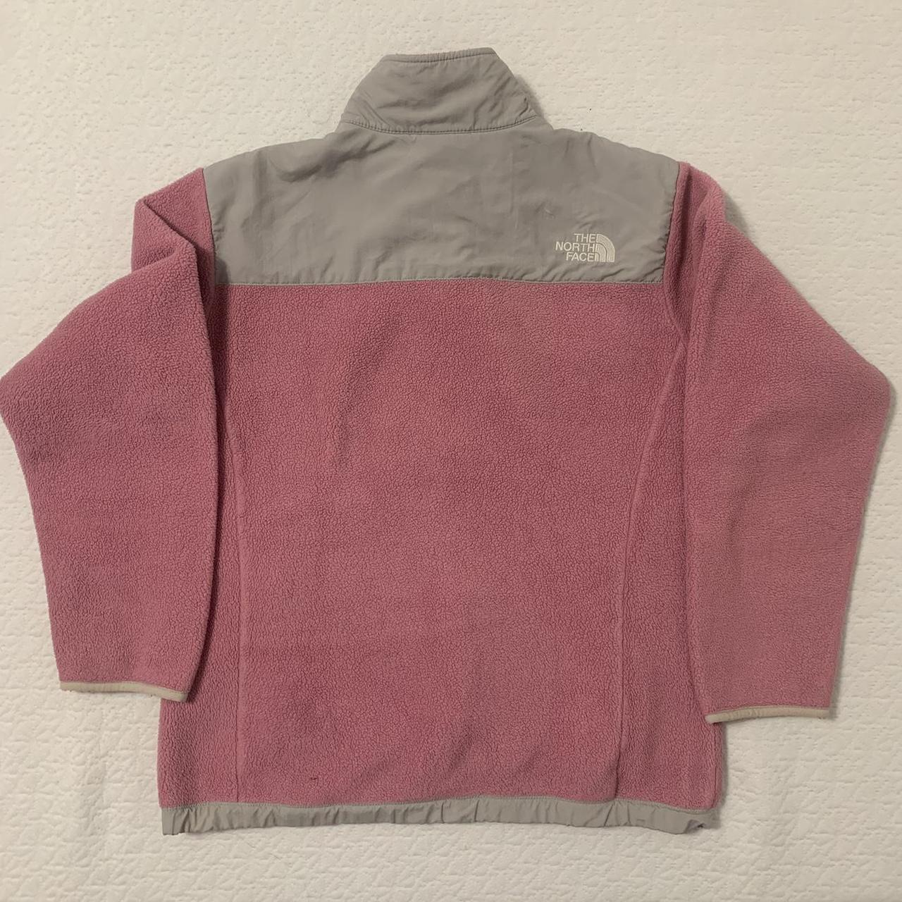 Vintage pink North Face Denali fleece zip up Fits... - Depop