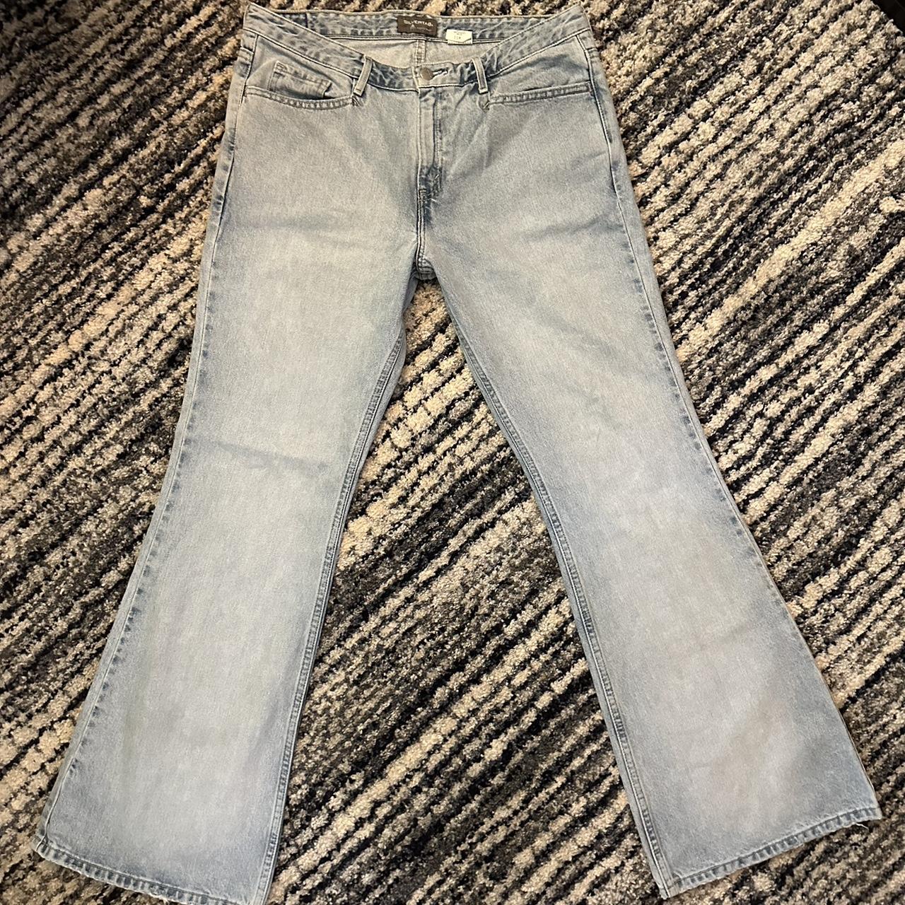TRUE VINTAGE LEVI SILVER TAB -size 32 -silver tab... - Depop