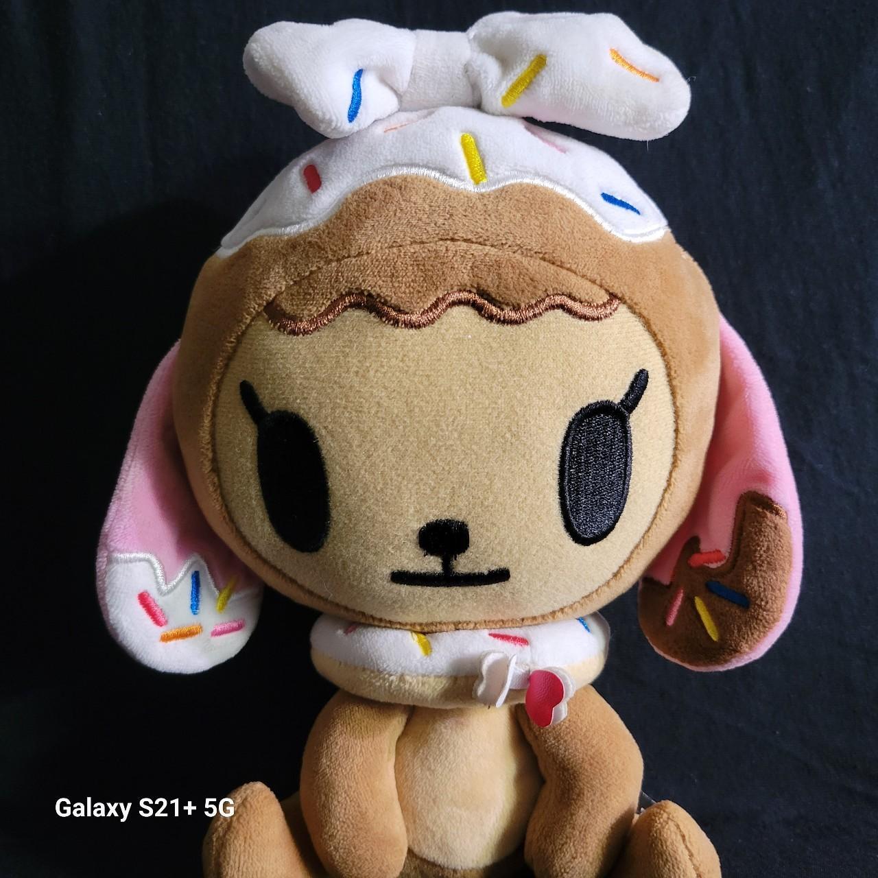 Toki doki monkey donut plush Has a small ink stain... - Depop