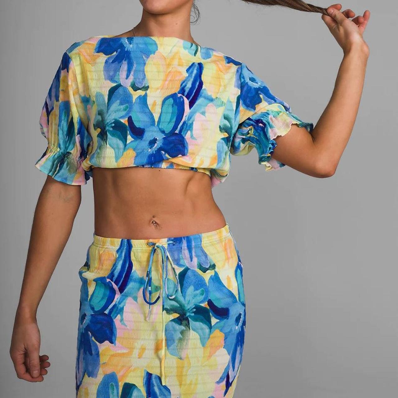 Ruby Miami Crinkle Set Midi Perfect condition - Depop