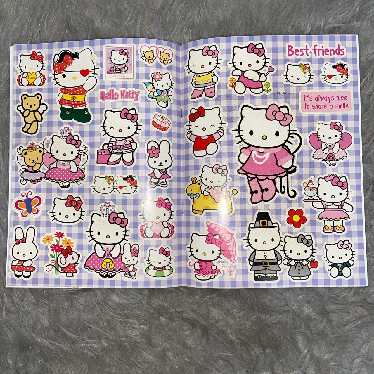 Hello kitty coloring book with stickers inside 💗🥰 - Depop