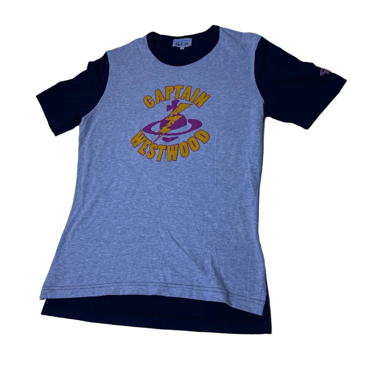 Vivienne Westwood graphic t shirt , Captain Westwood... - Depop