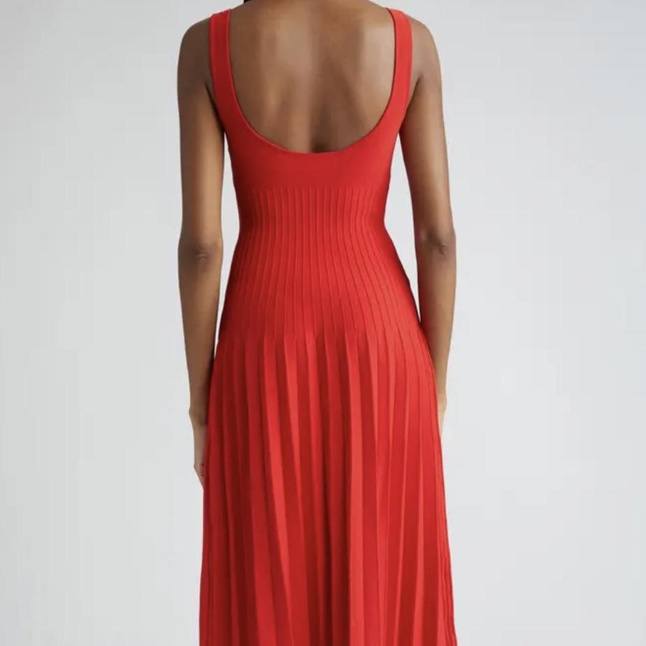 NWT Staud Red Ellison Dress So pretty and never... - Depop