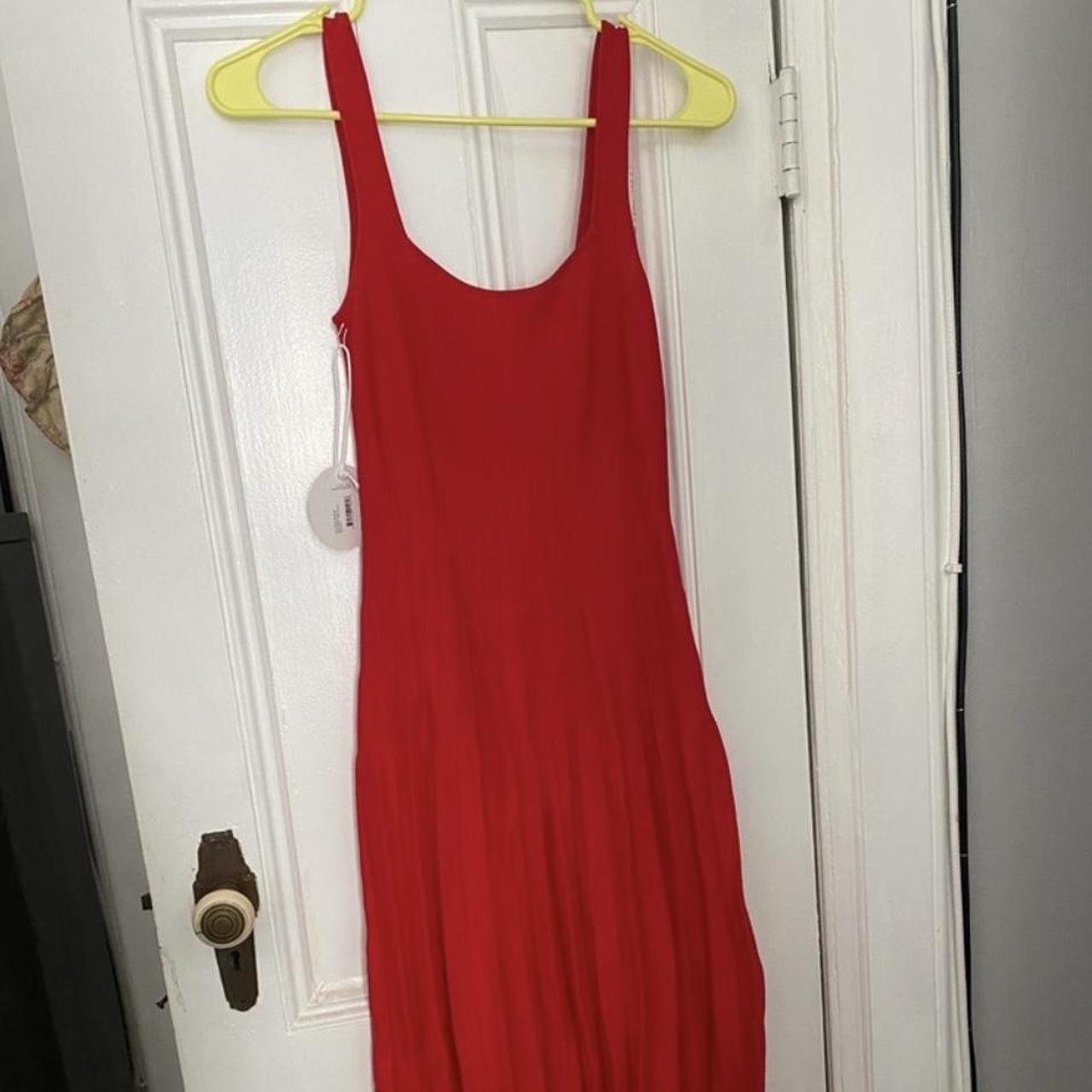 NWT Staud Red Ellison Dress So pretty and never... - Depop