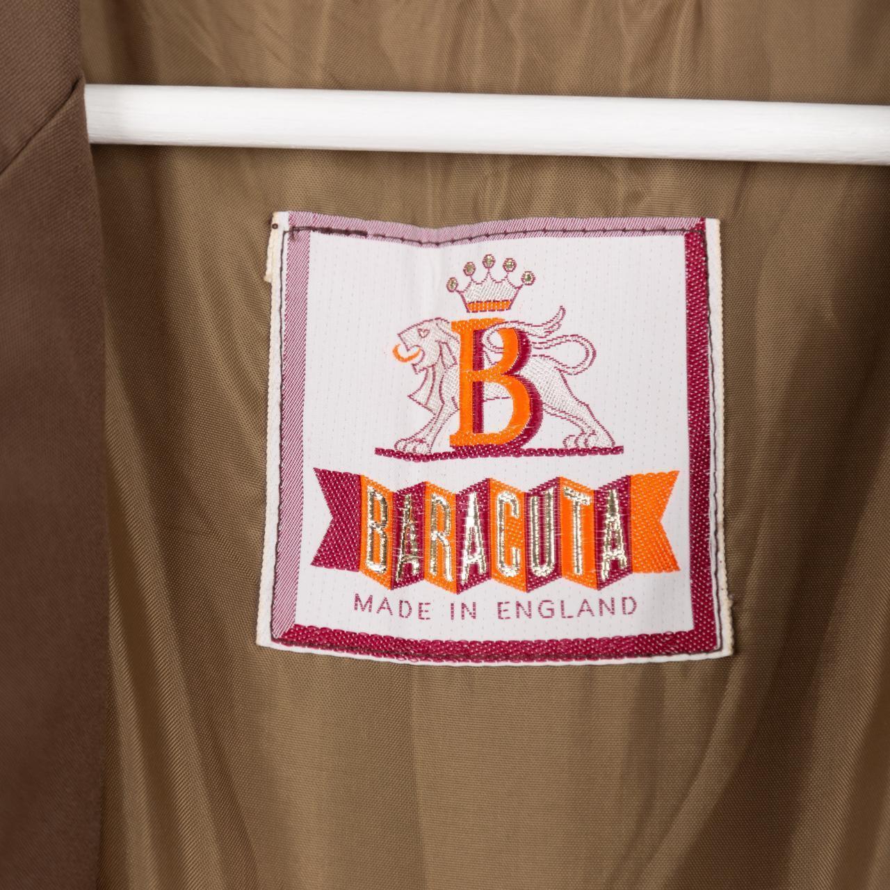 Vintage Baracuta Trench Coat Mens LARGE Brown Over... - Depop