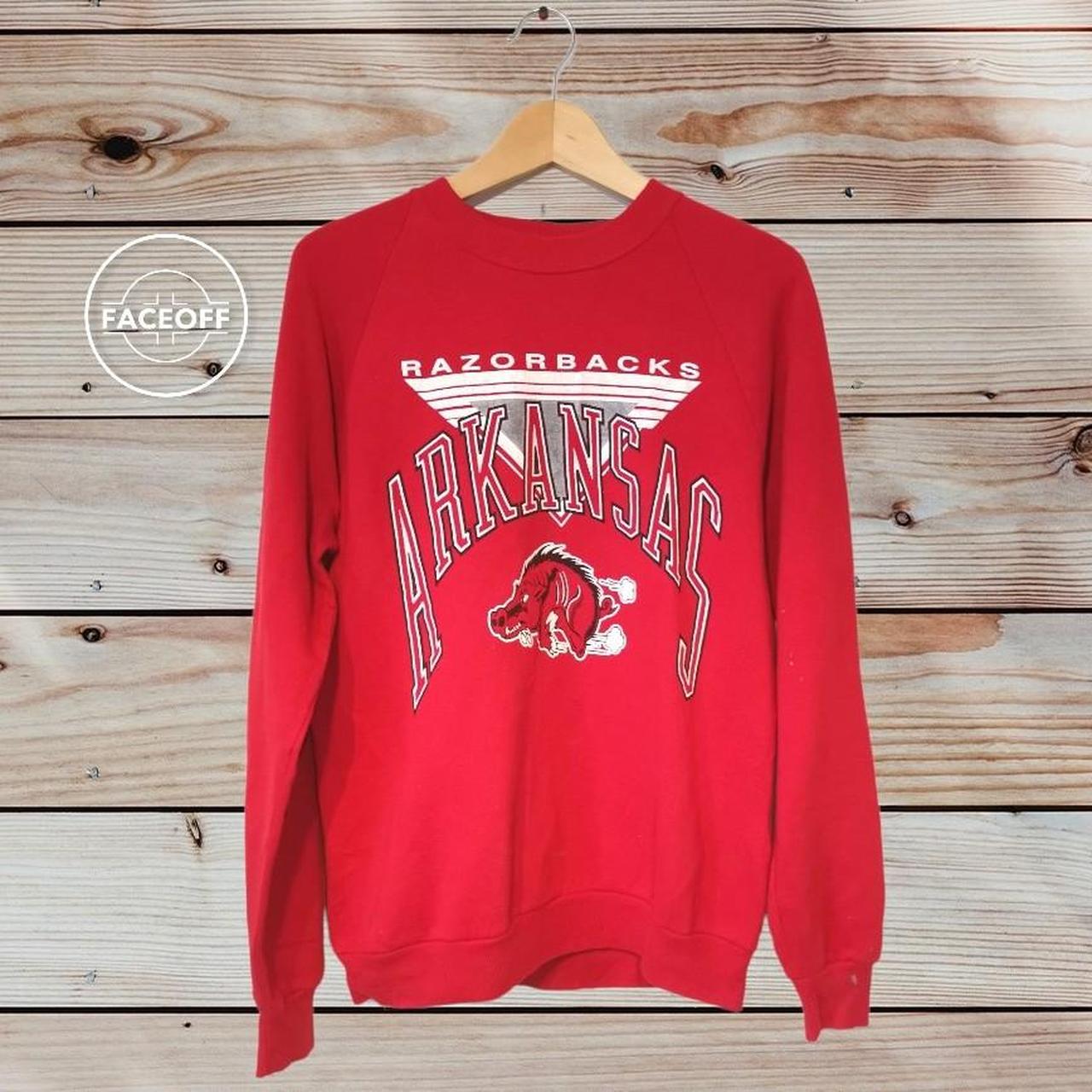 ⚡ Vintage Arkansas Razorbacks Sweatshirt ⚡ Amazing... - Depop