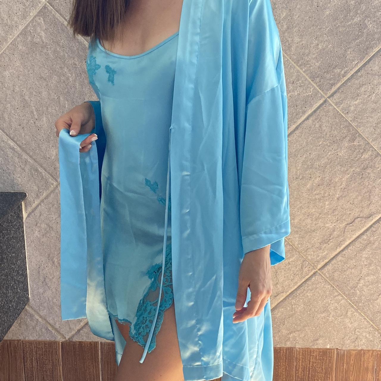 Vintage Victoria secret robe Size S Beautiful... - Depop