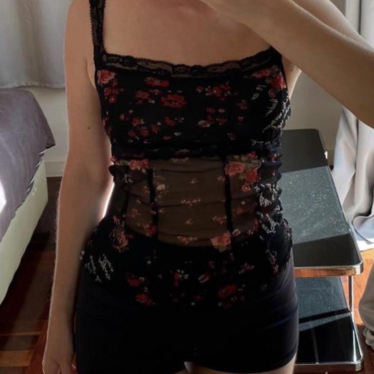 Beautiful Arianne Love letters cami Size S - Depop