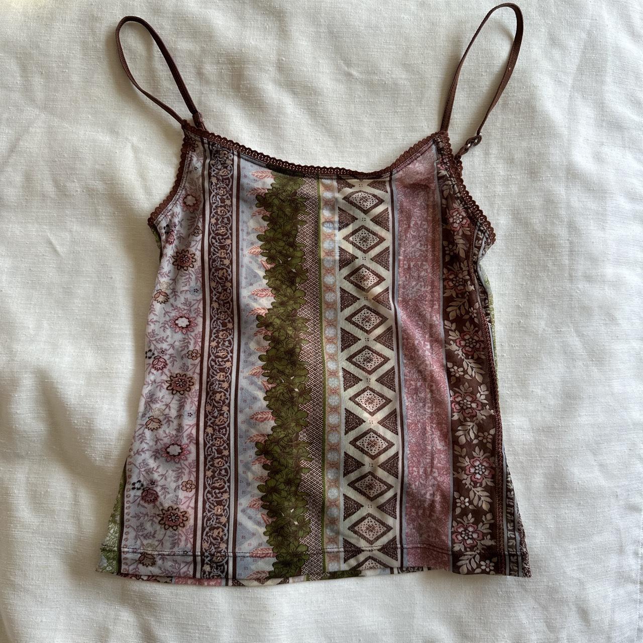 Old Navy Micro mash Cami Cottage style Size S - Depop