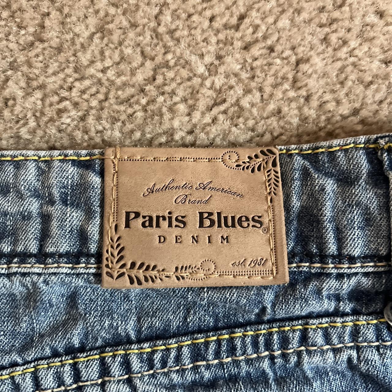 Vintage Paris Blues micro mini skirt Would fit... - Depop