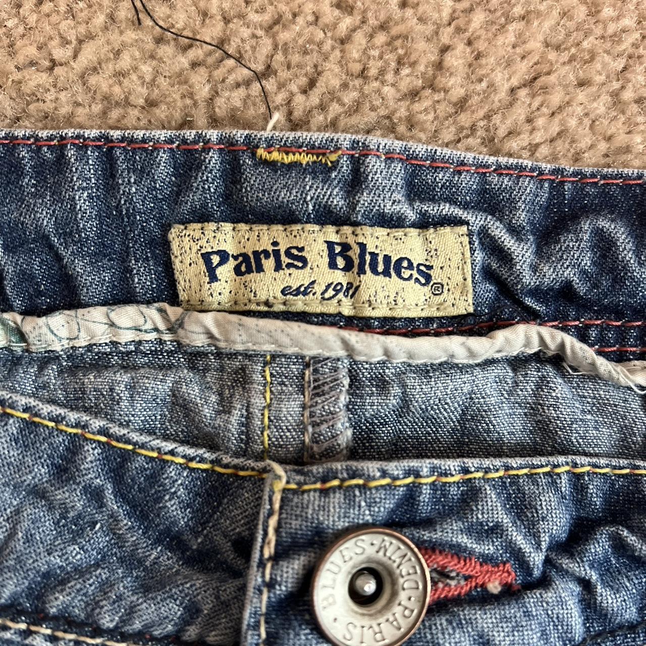 Vintage Paris Blues micro mini skirt Would fit... - Depop