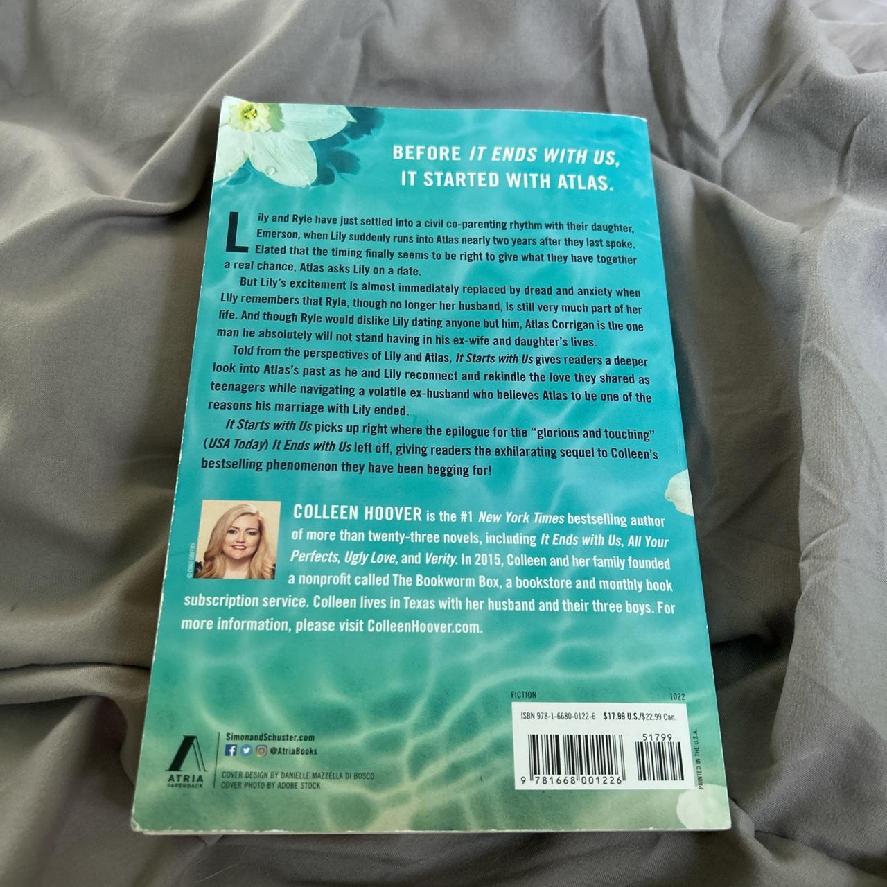 It Starts With Us by Colleen Hoover Amazing book!... - Depop