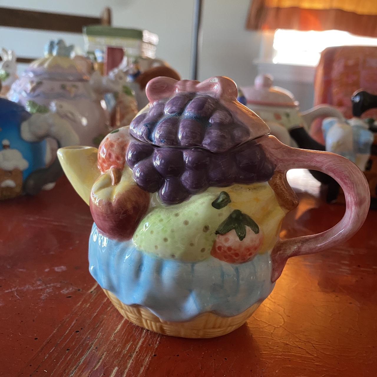 super cute mini fruit bowl teapot - Depop