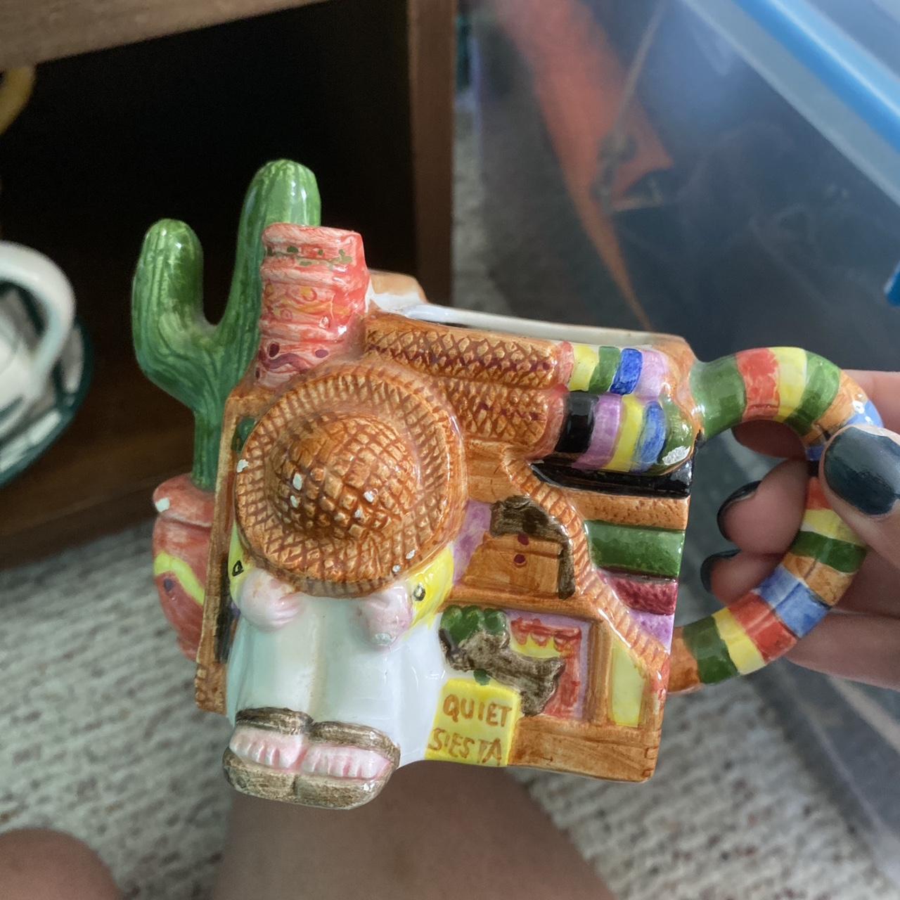 tea-nee teapots cardinal inc 1995 Spanish vintage... - Depop