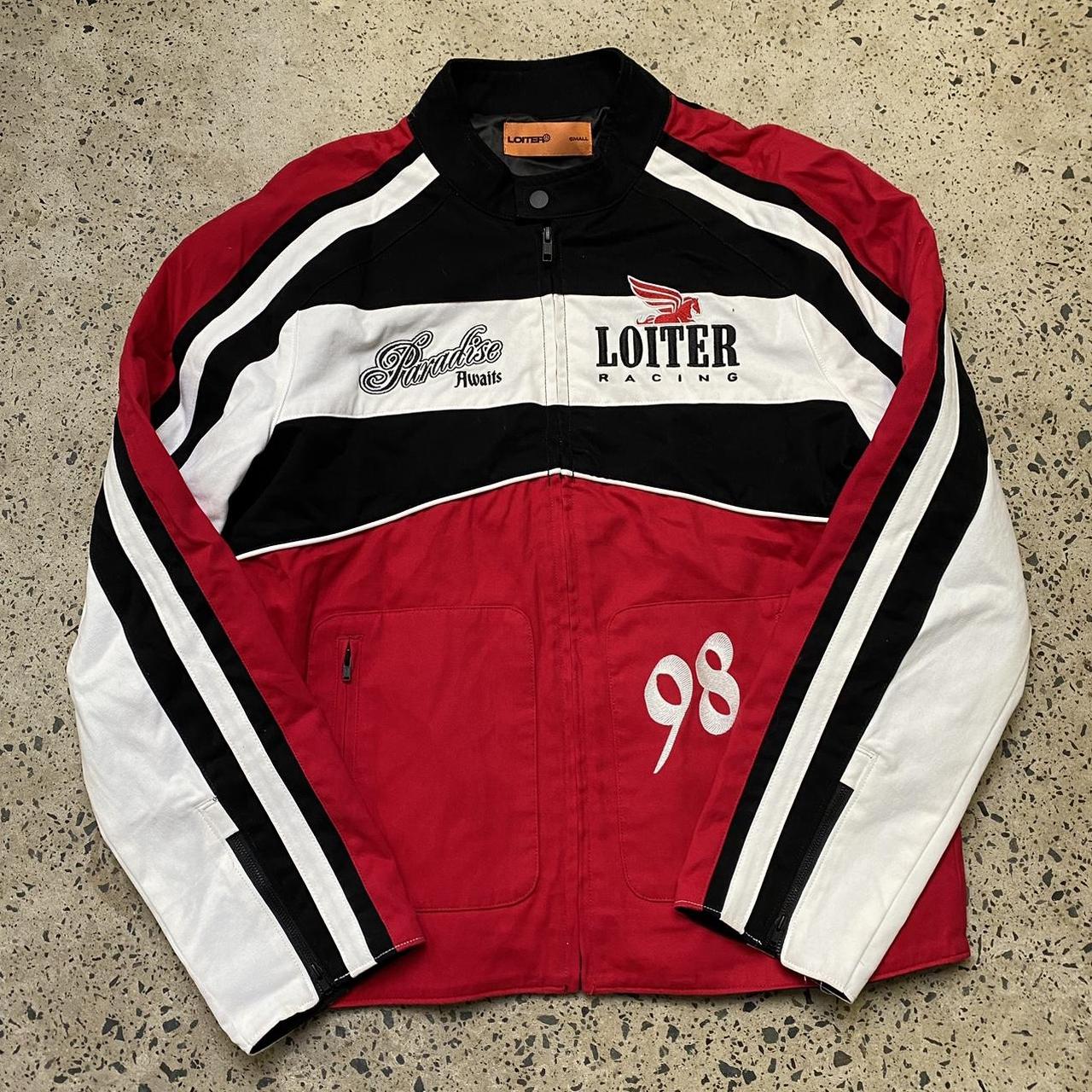 Loiter racer jacket - Depop