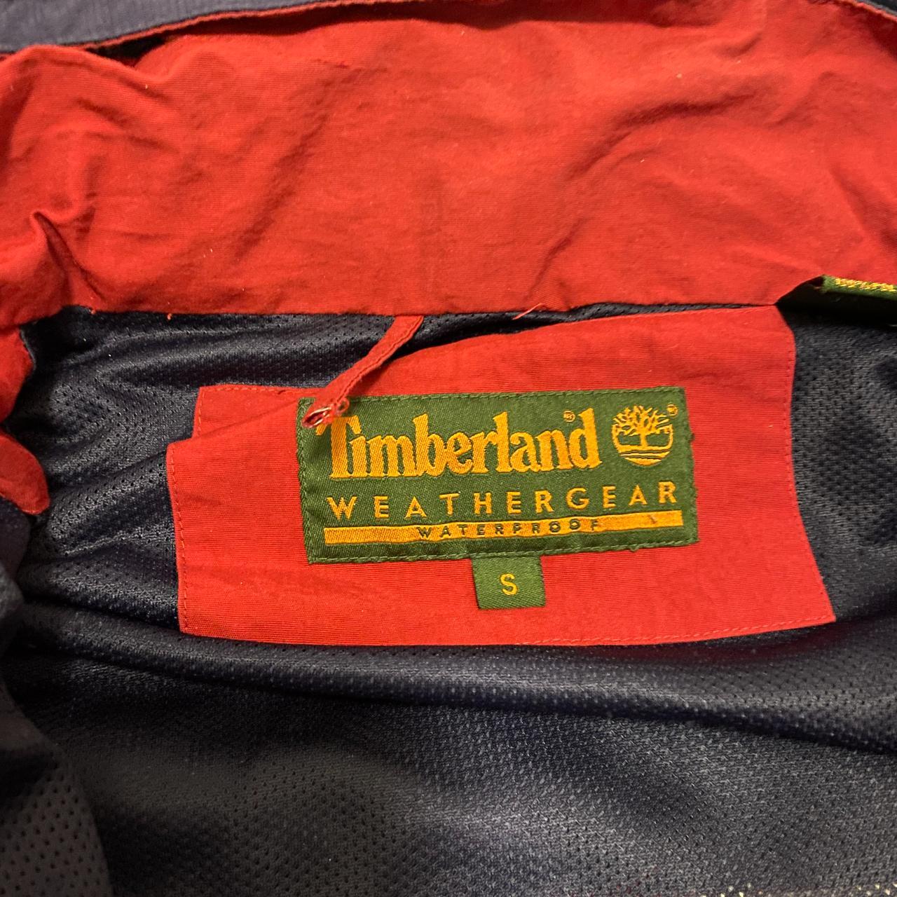 Vintage Timberland Weather gear jacket Multiple big... - Depop