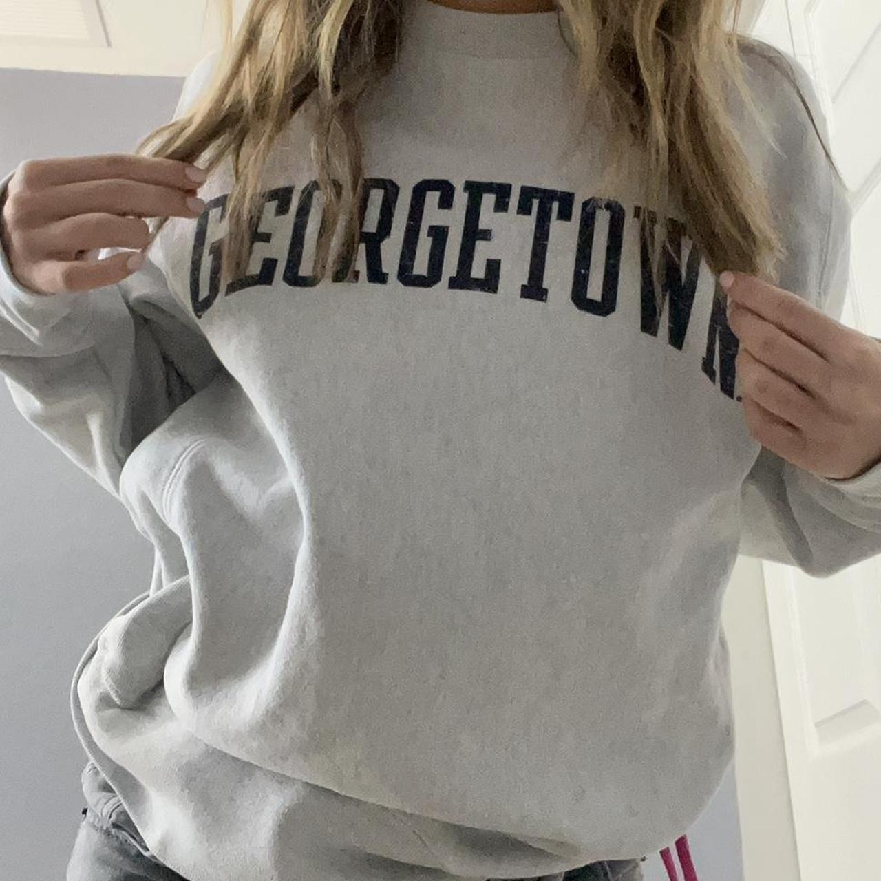 Georgetown Sweatshirt Great conditions, thick... - Depop