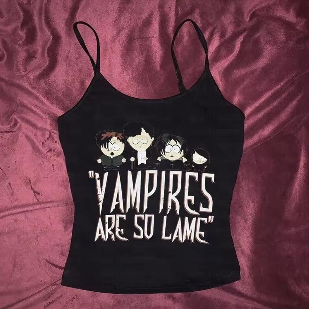 South Park "Vampires Are So Lame" tank top... | Depop