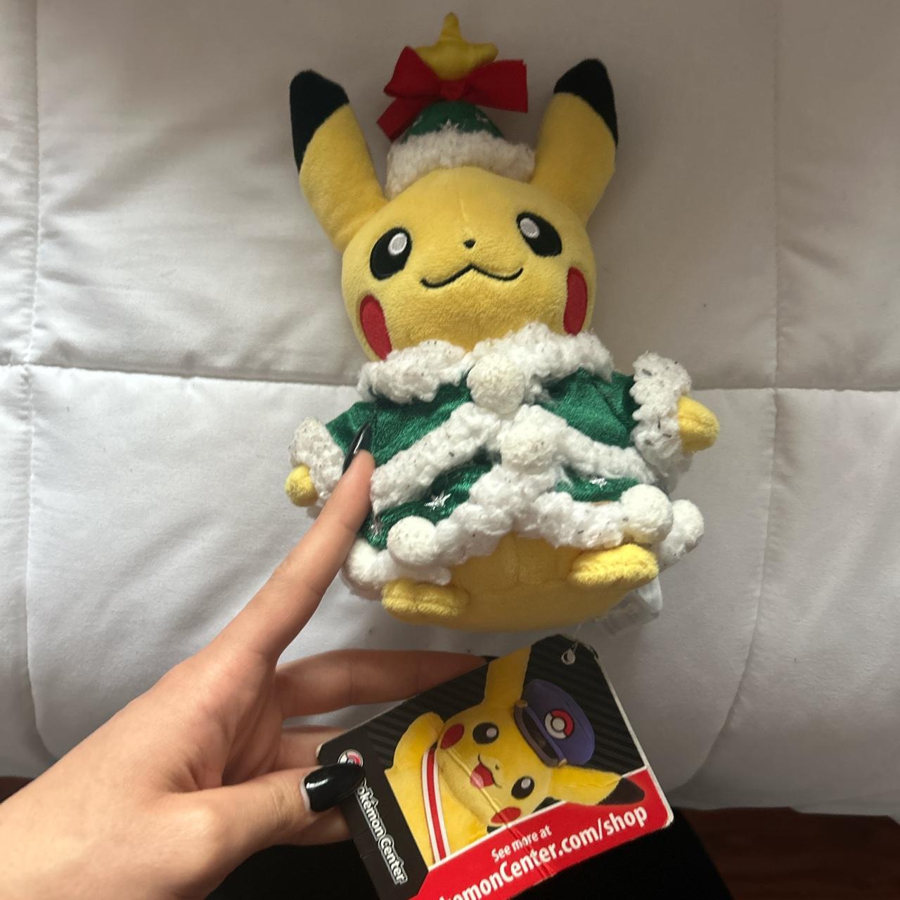 cutest christmas pokémon plush with tags! - Depop